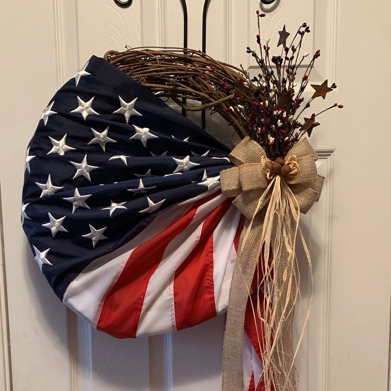 Veterans Day Wreath - Etsy