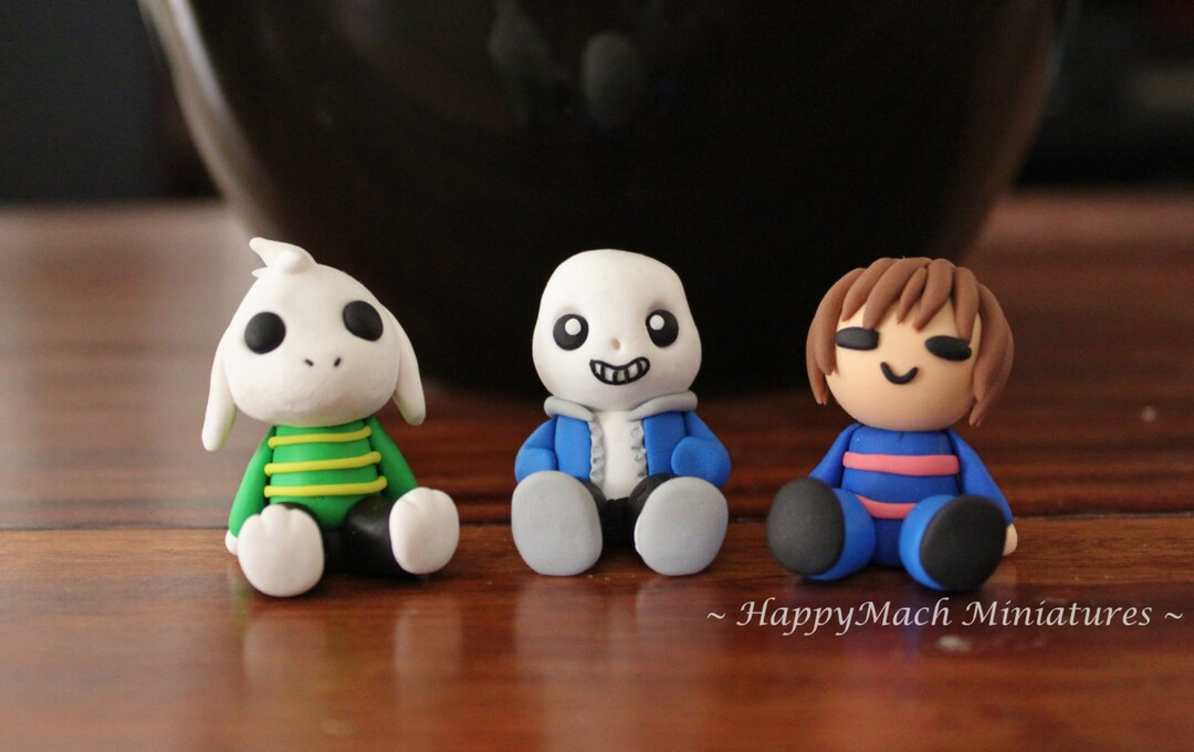 Undertale Figures Polymer Clay - Etsy Canada