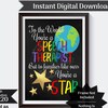 First Day of Fourth Grade Printable Sign First Day of School Sign 4th ...