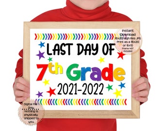 7th Grade Sign | Etsy