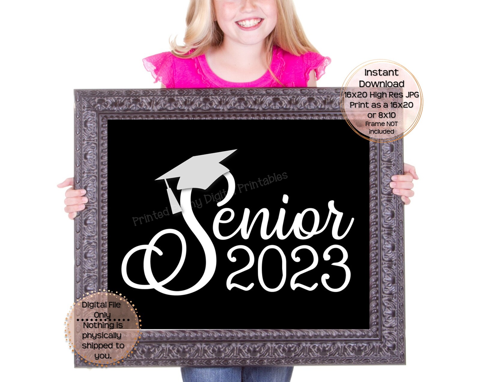 Printable Graduation Sign Graduation Party Decorations Senior | Etsy