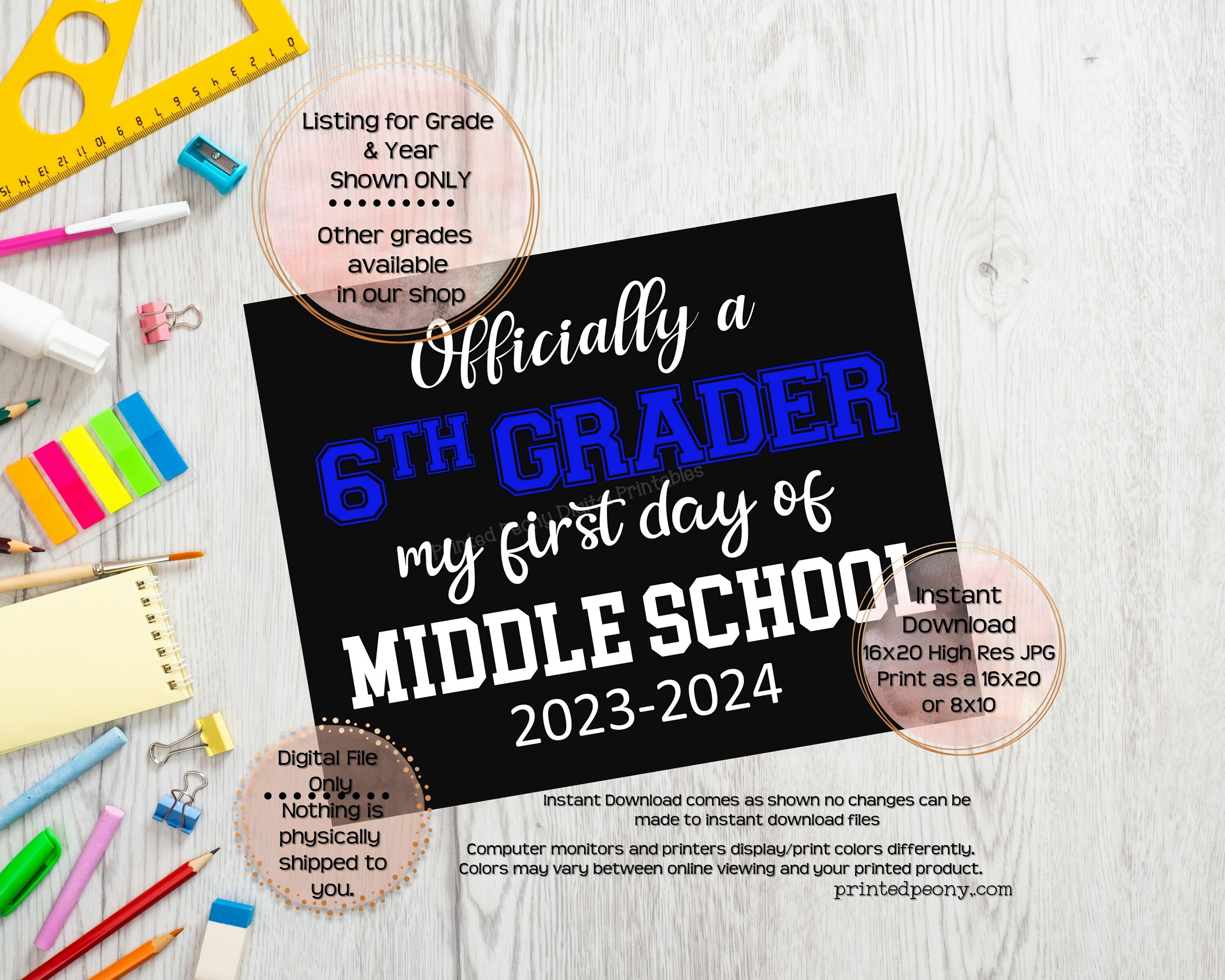 Instant Grader Printable