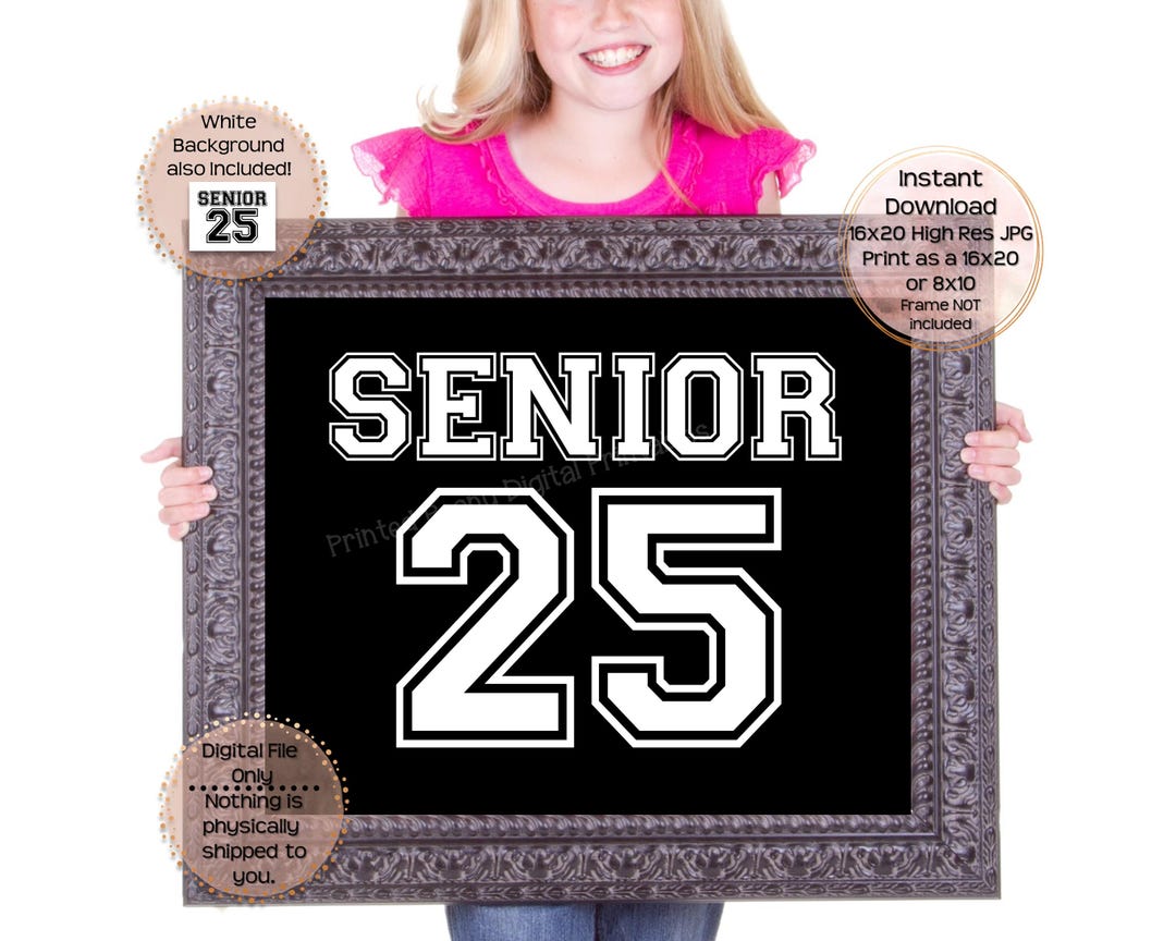 Printable Graduation Sign Graduation Party Decorations Senior 2024 ...