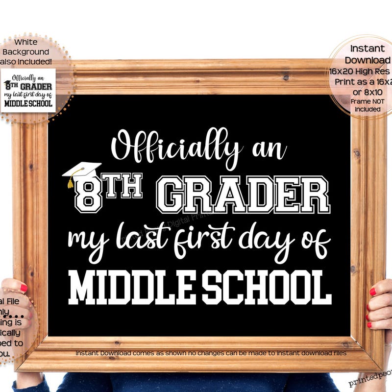 8th Grade Graduation - Etsy