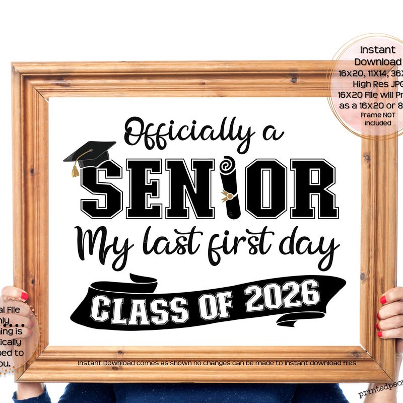 2026 Senior Grades - Etsy