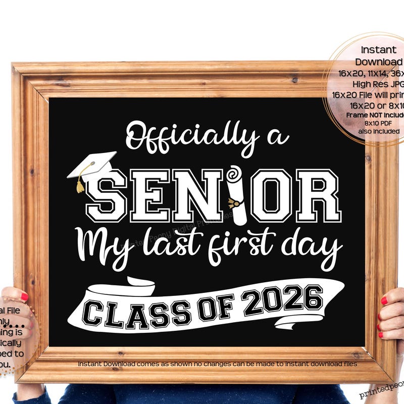 Senior 2026 - Etsy