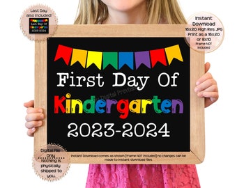 Last Day of Kindergarten Sign Kindergarten Nailed It Printable 2023 ...