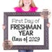 First Day of Ninth Grade Printable Sign First Day of School Sign 9th ...