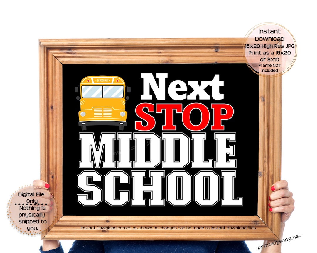 Last Day of Fifth Grade Printable Sign End of School Sign 5th Grade End ...