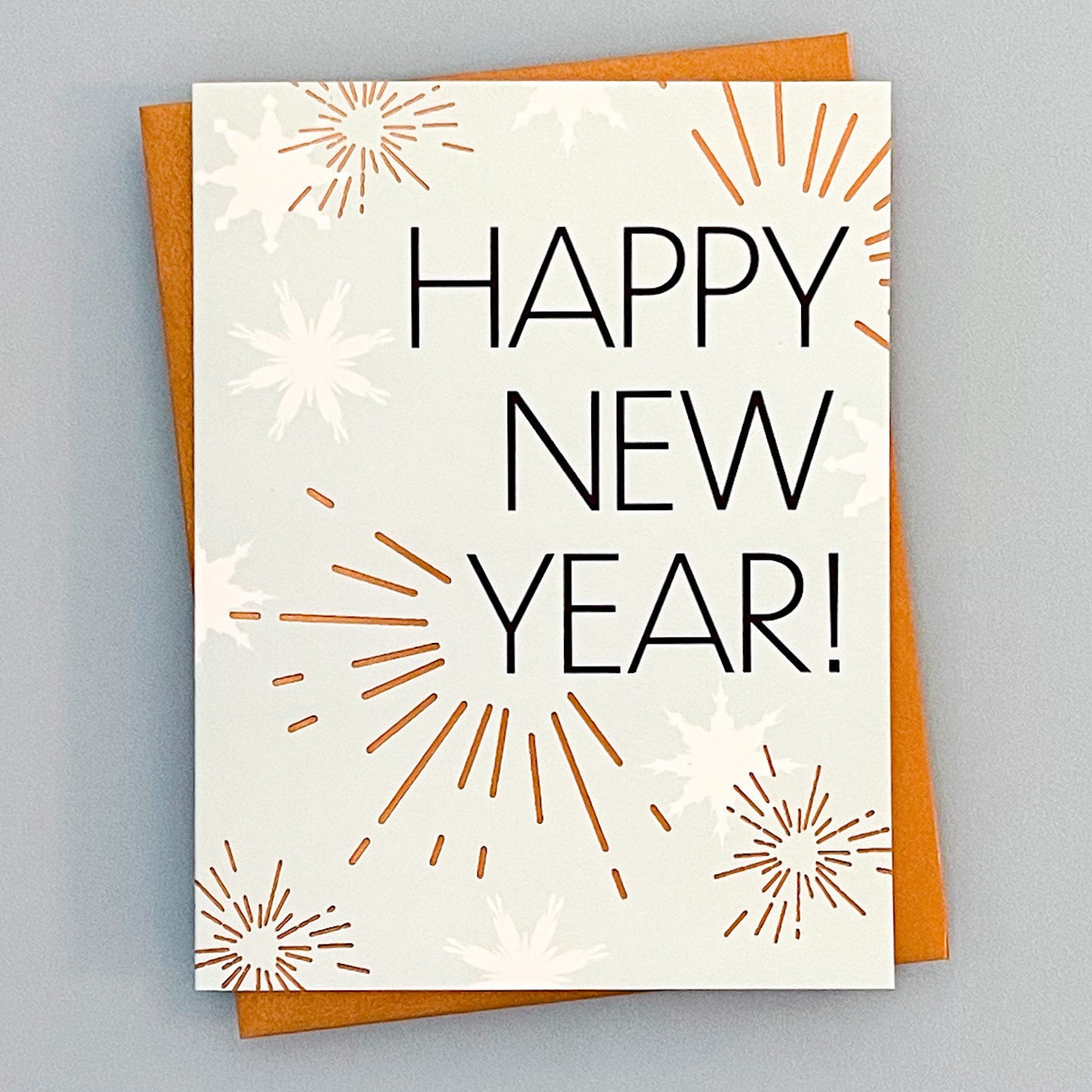 Happy New Year Holiday Card Set - Etsy