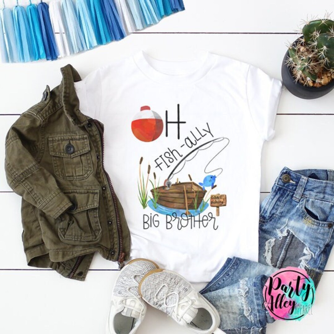 Oh Fish Ally Big Brother Big Brother to Be Shirt big Brother Reveal Big ...