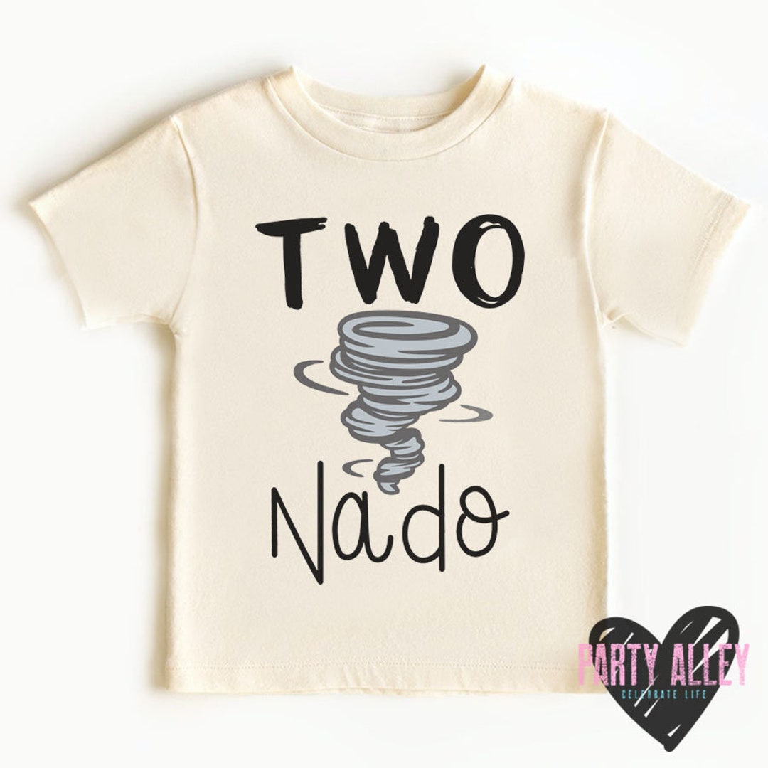 Two-nado Birthday Shirt | Tornado Birthday Tee | I'm Two | Storm Chaser ...
