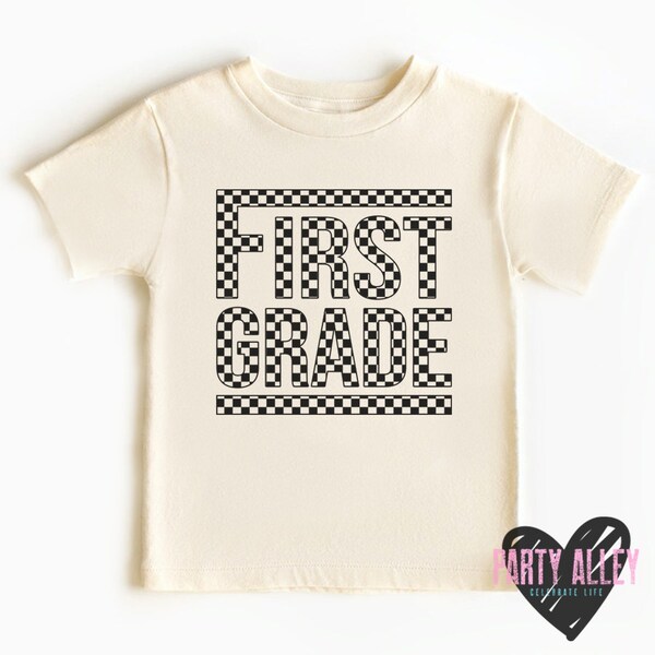 First Grade Shirt - Etsy