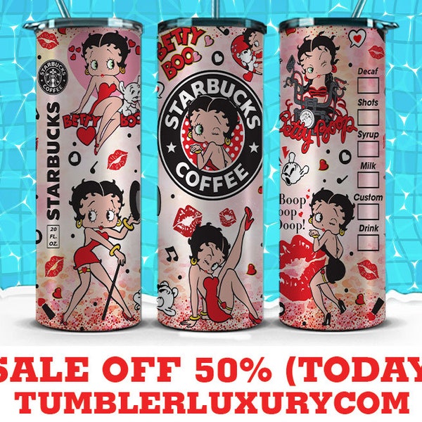 Betty Boop Tumbler Wrap Svg - Etsy