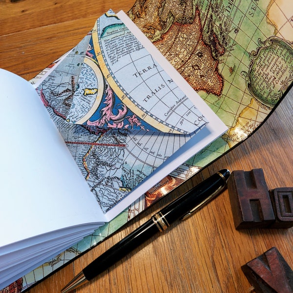 Travel Journal Cover - Etsy