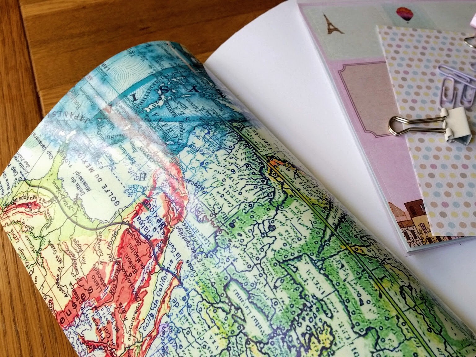 Large Leather Travel Journal With Pockets, Personalised Leather Cover ...