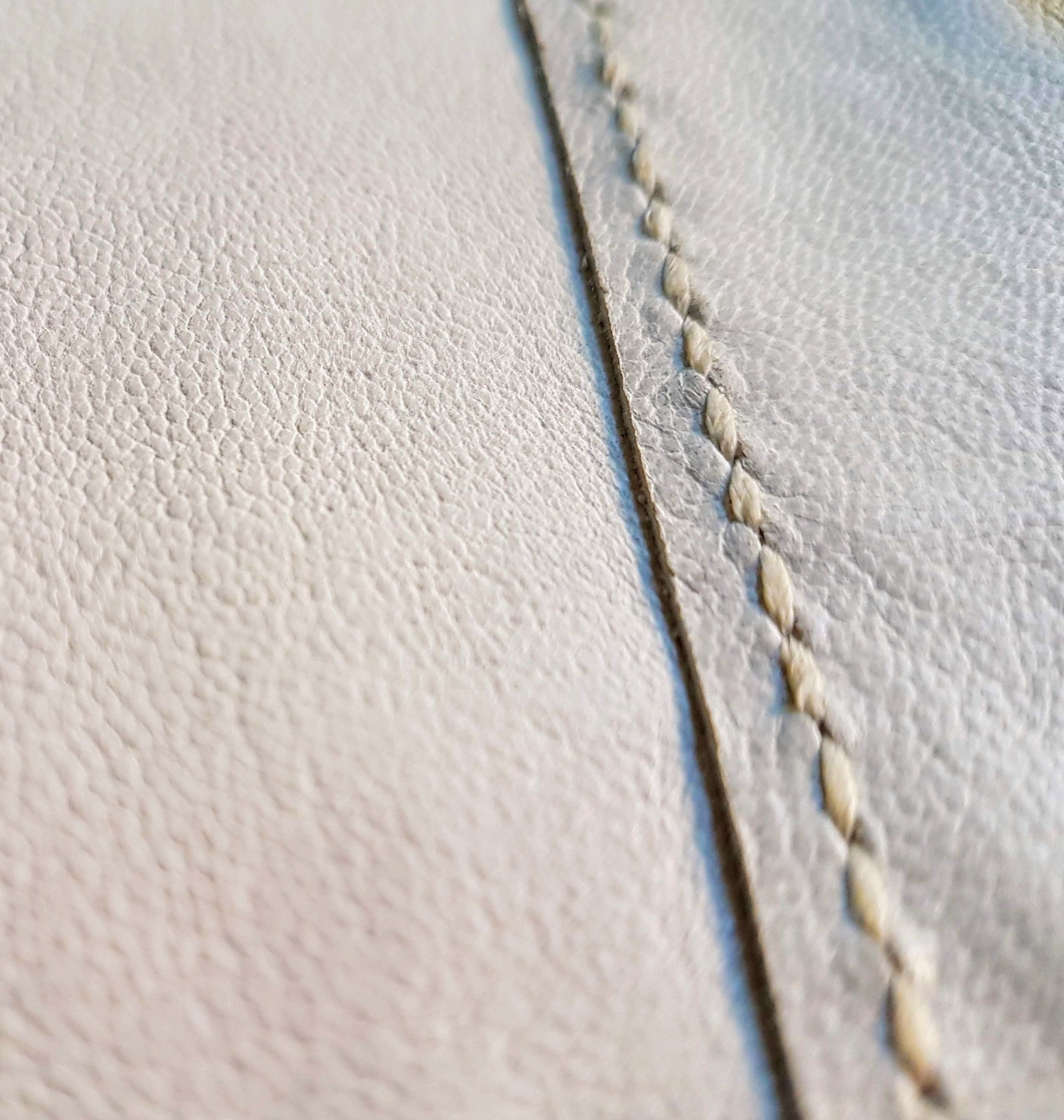 Hand Stitching to Leather Journal Edges ADD ON Contrast or Matching ...