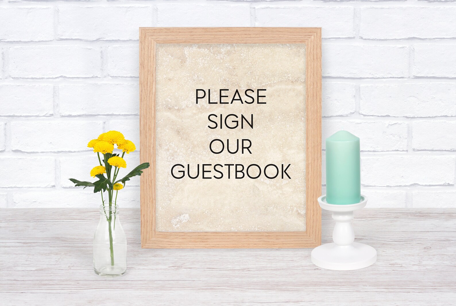 Wedding Sign Bundle, Travertine Sign, Cards and Gifts Sign Wedding, 8 X ...