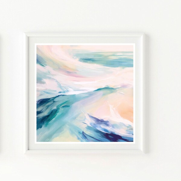 Abstract Ocean - Etsy