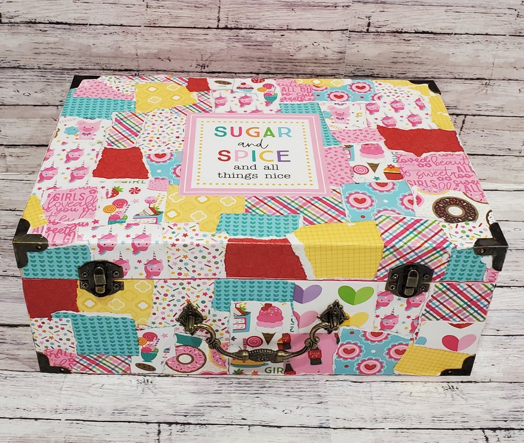 Girly Girl Themed Keepsake Box - Etsy