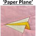 Paper Plane FPP Foundation Paper Piecing Quilting Pattern Block ...