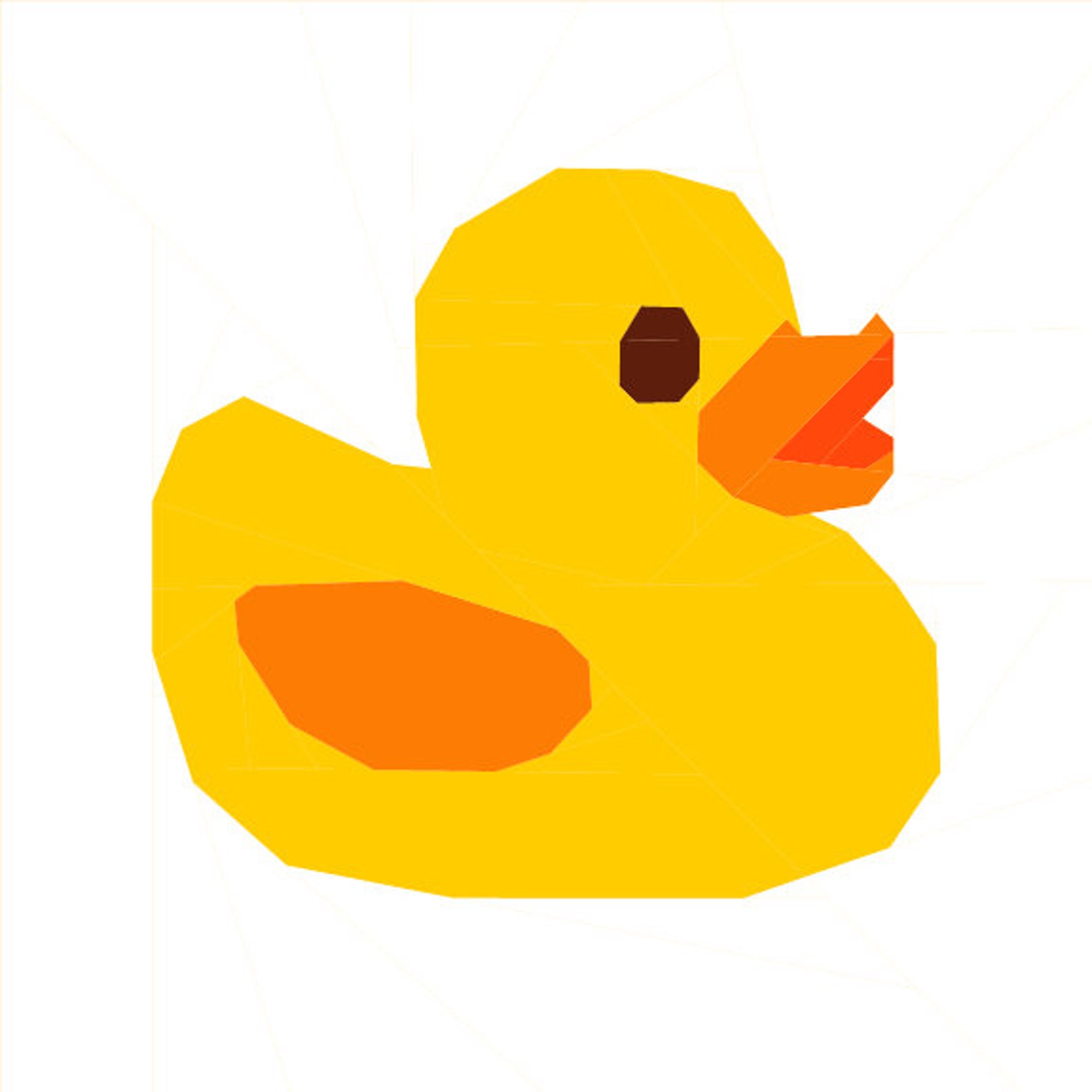 Rubber Duck FPP Foundation Paper Piecing Quilting Pattern - Etsy