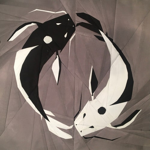 The Koi Pond FPP Project Pattern - Etsy