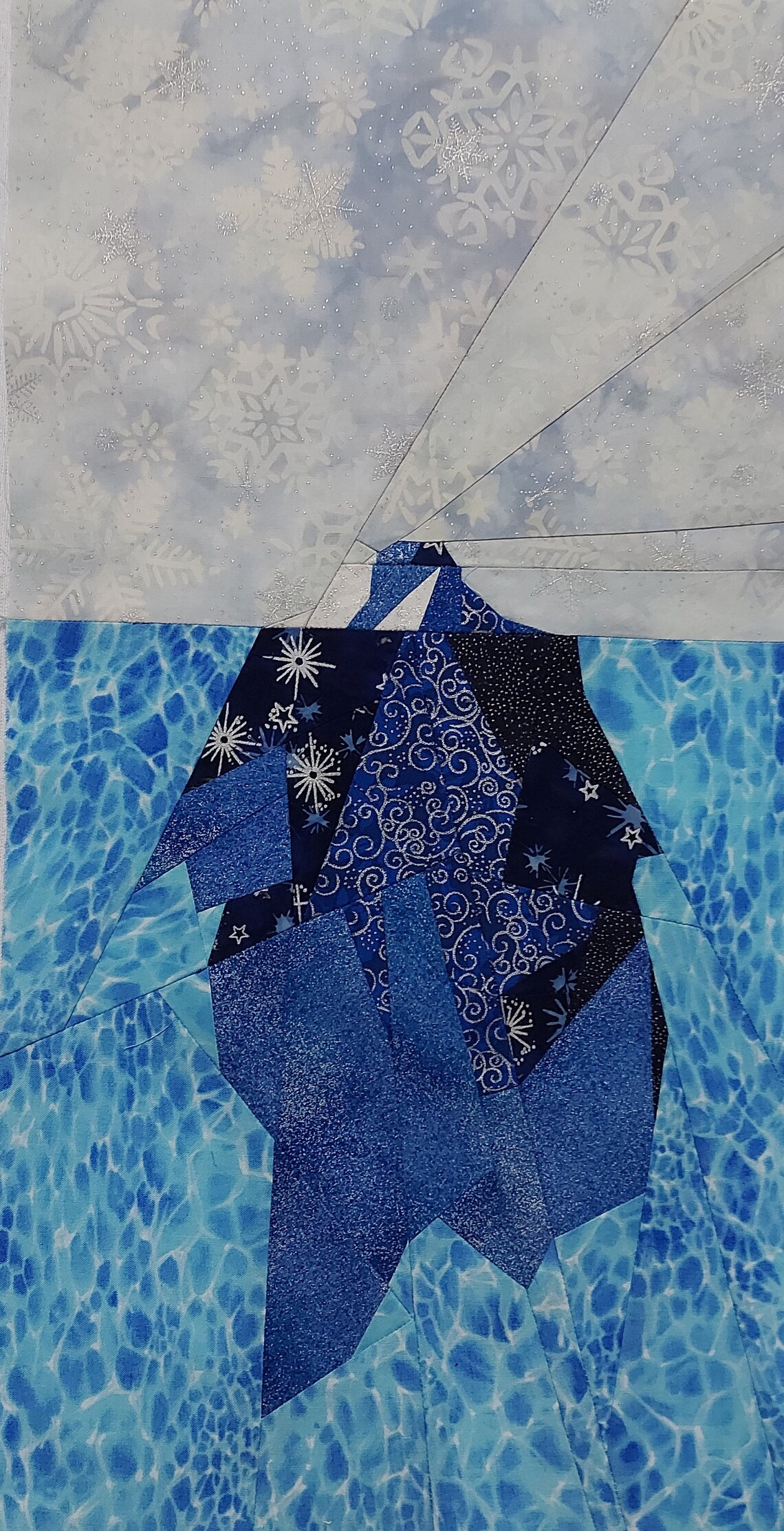 Artic FPP Pattern polar Bear and Icebergs - Etsy