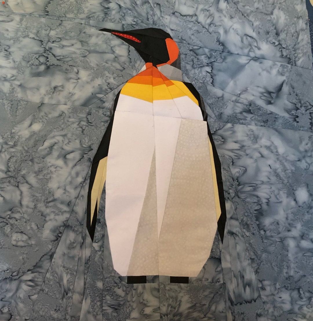 Emperor Penguin FPP Pattern Block - Etsy