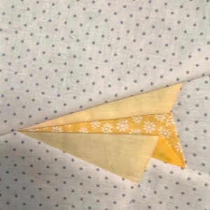 Paper Plane FPP Foundation Paper Piecing Quilting Pattern Block ...