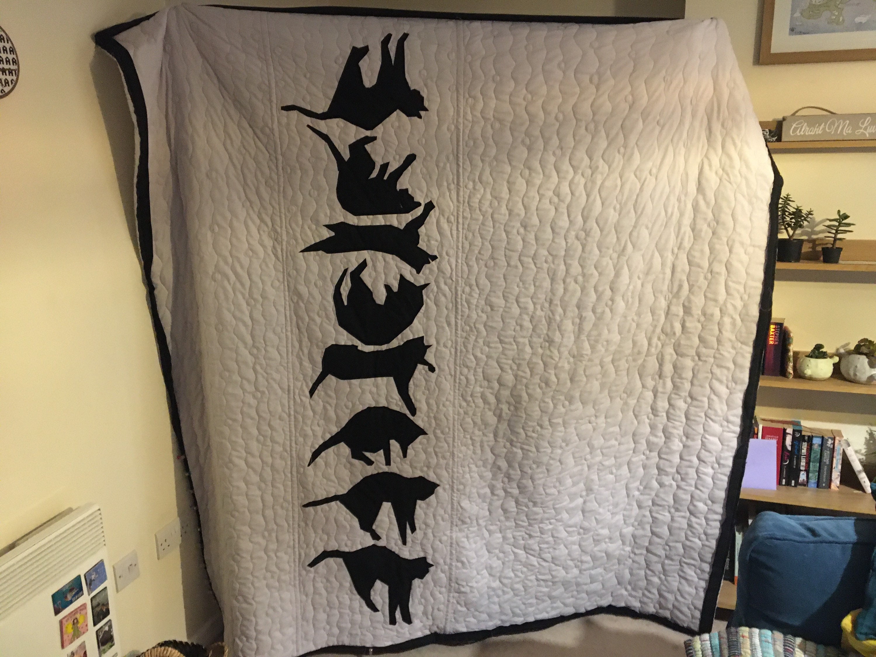 Cat FPP Pattern '9th Life' and Bonus Block - Etsy Canada