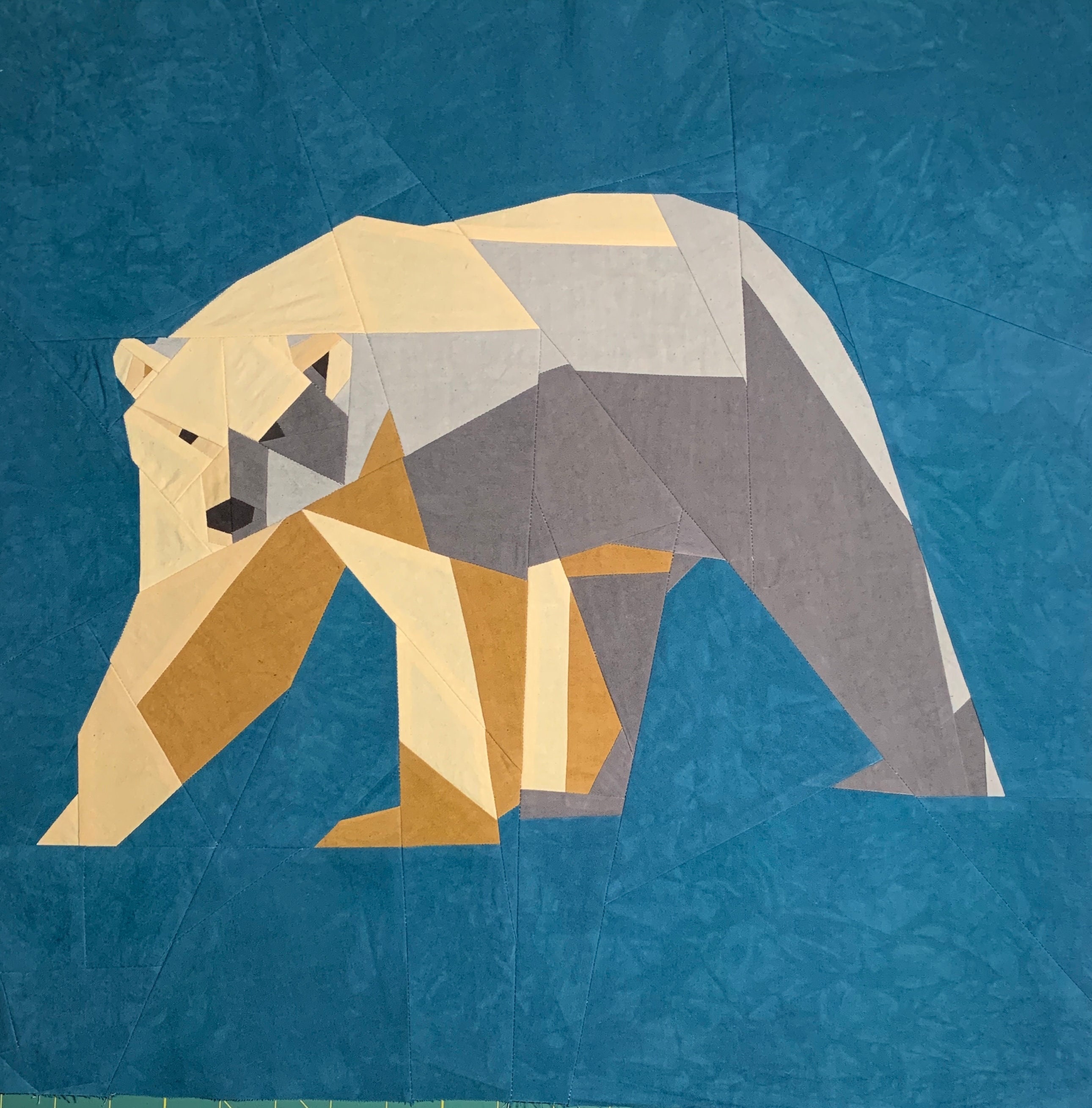 Artic FPP Pattern polar Bear and Icebergs - Etsy