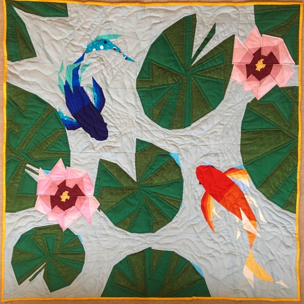 Koi Pond Quilt Patterns - Etsy