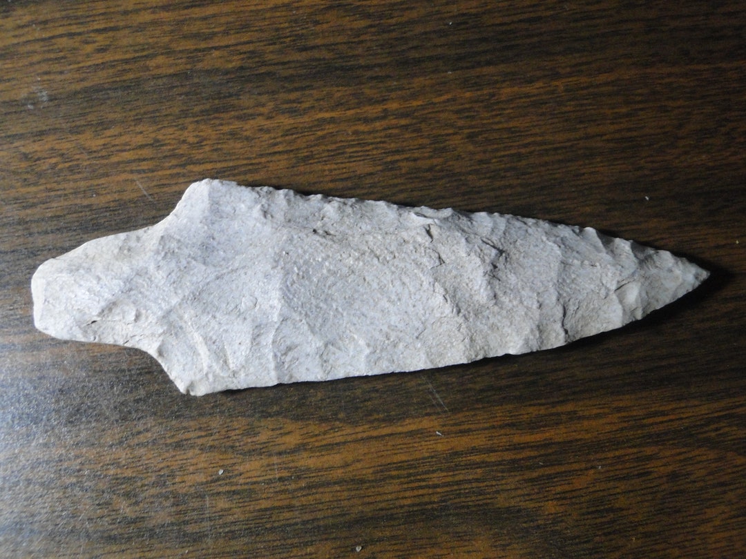 Authentic Adena / Dickson Indian Arrowhead Spear Point - Etsy
