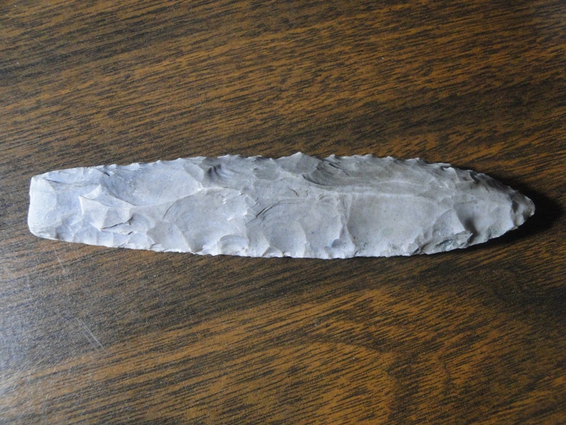 Authentic Paleo Indian Knife Scraper Arrowhead Spear Point - Etsy