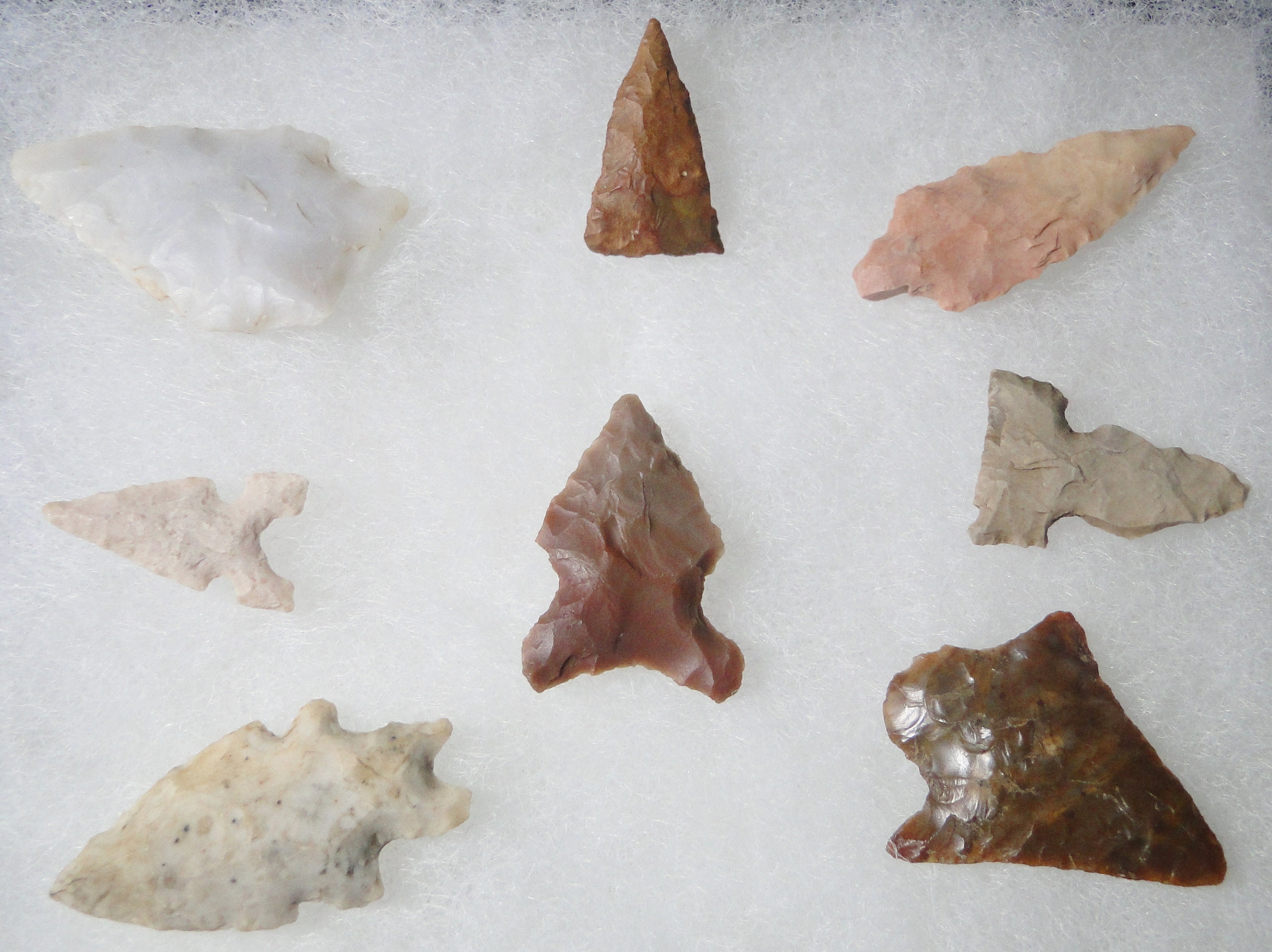 Authentic Indian Bird Point Arrowhead Artifact 1 1 2 Very Nice