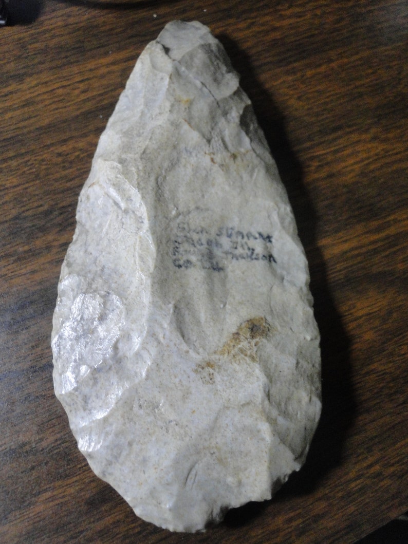 Authentic Indian Hoe Scraper Adze Arrowhead Point Spear - Etsy