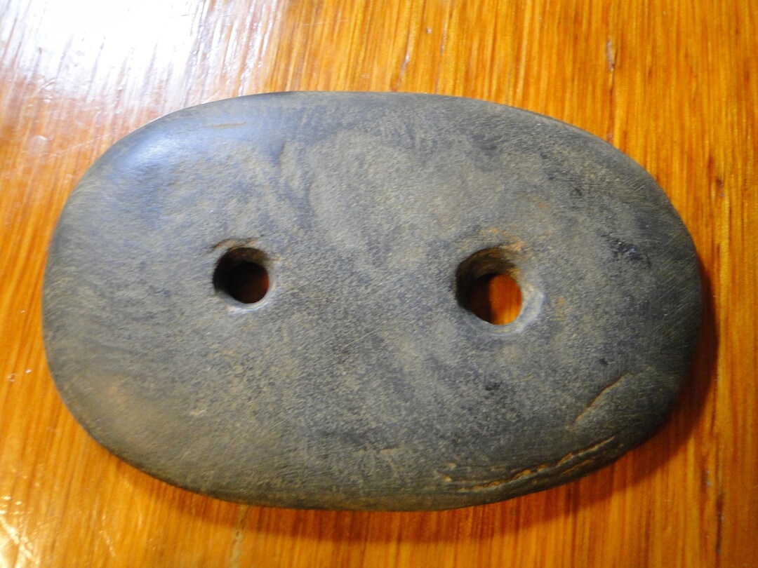 Authentic Indian Gorget Pendant Bannerstone Arrowhead Artifact ...