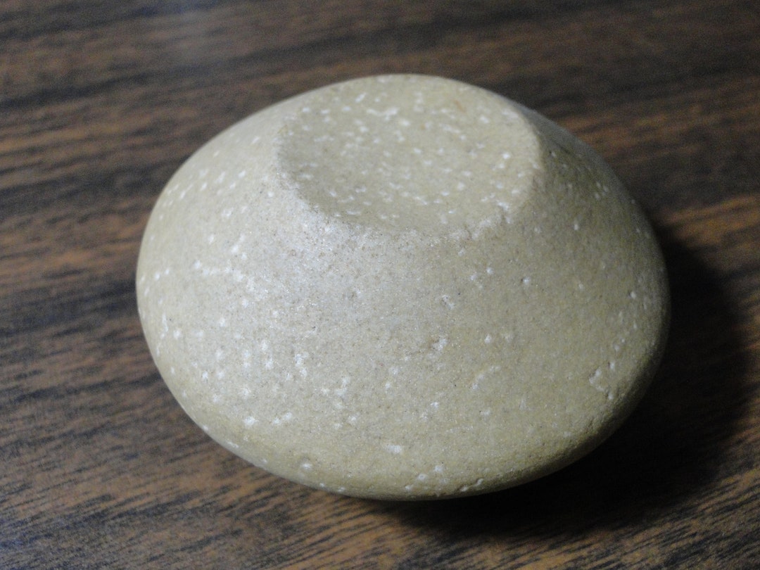 Authentic Indian Discoidal Indian Chunky Stone Game Stone 1 1/2 Thick X ...