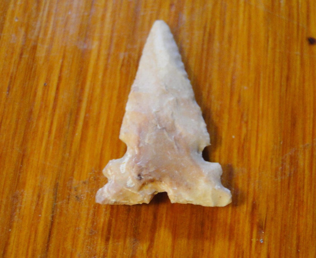 Authentic Cahokia Indian Arrowhead Spear Point Artifact - 3/4" X 1 1/2 ...