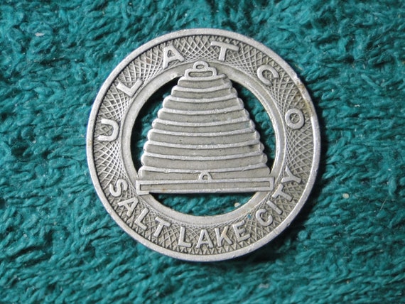 Salt Lake City NV ULATCO Transit Token Good for One Fare - Etsy