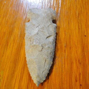 Authentic Graham Cave Indian Arrowhead Paleo Point Artifact 1 1/2 X 3 3 ...