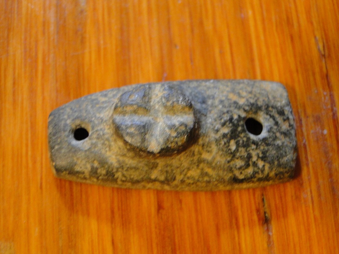 Authentic Indian Gorget Pendant Bannerstone Arrowhead Spear Point ...