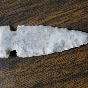 Authentic Indian Arrowhead Spear Point Artifact 7/8 X 2 1/2" - Great Piece! - Etsy