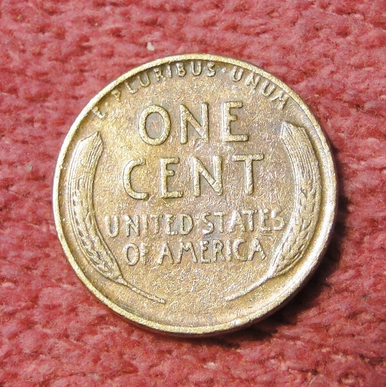 1940 Lincoln Cent Lamination Error Coin Cleaned 1072 - Etsy