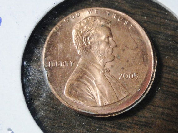 2005 D Penny Error