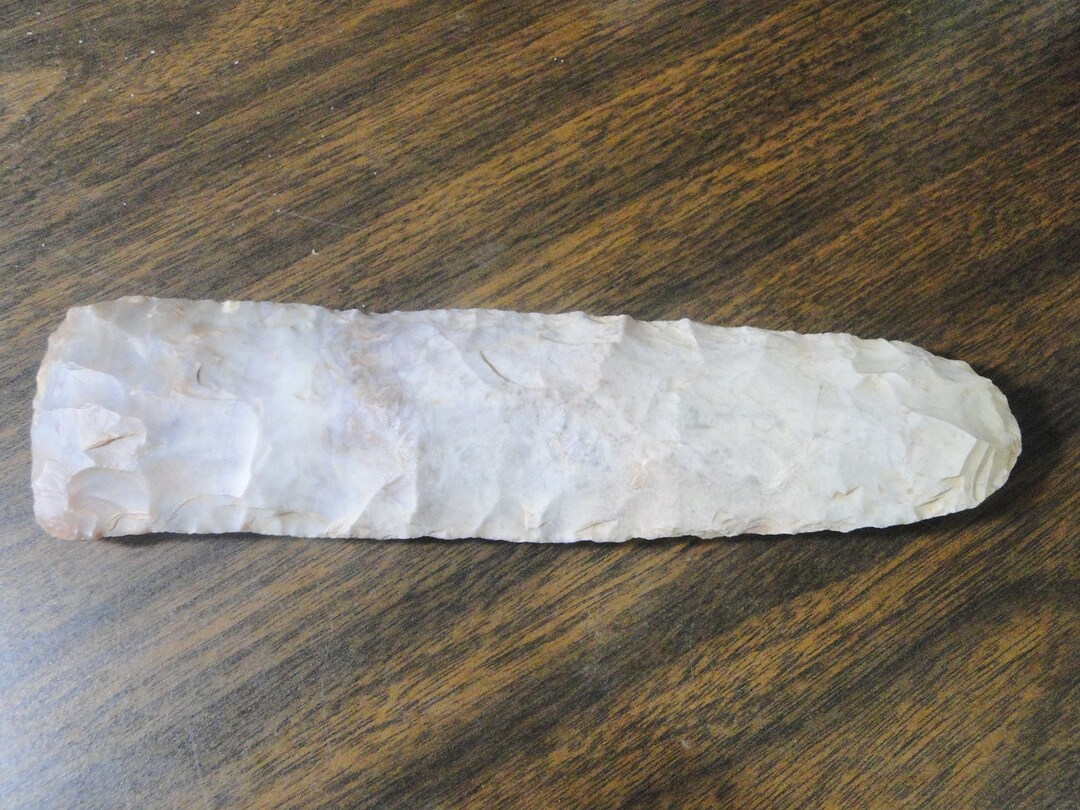 Authentic Indian Adze Chisel Hoe Arrowhead Point Spear Artifact - 7 5/8 ...