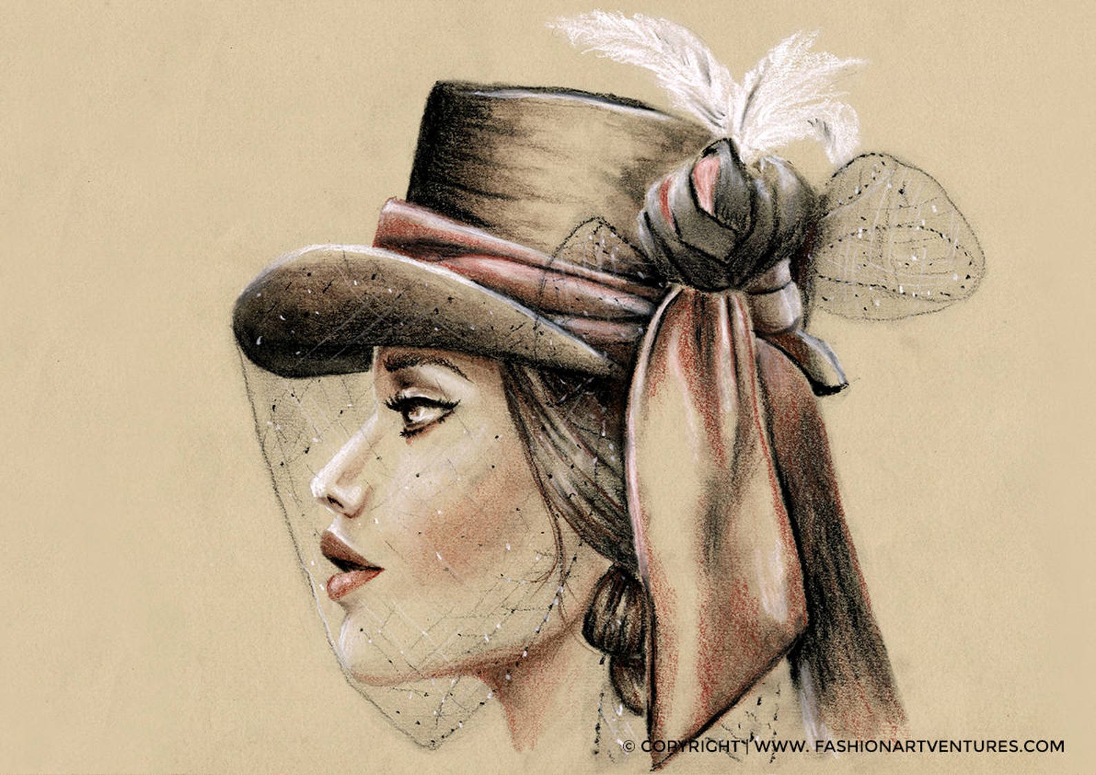 Hand Drawn Custom Portrait, Gift for Her - Etsy