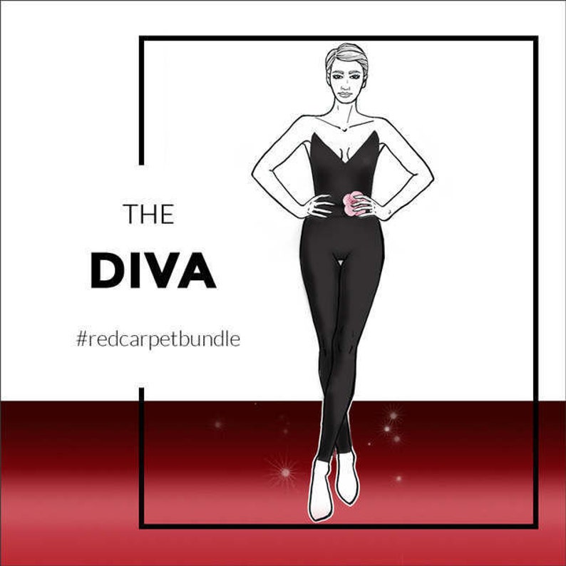 The Diva | Fashion Template, Fashion Illustration, Croquis, Fashion ...