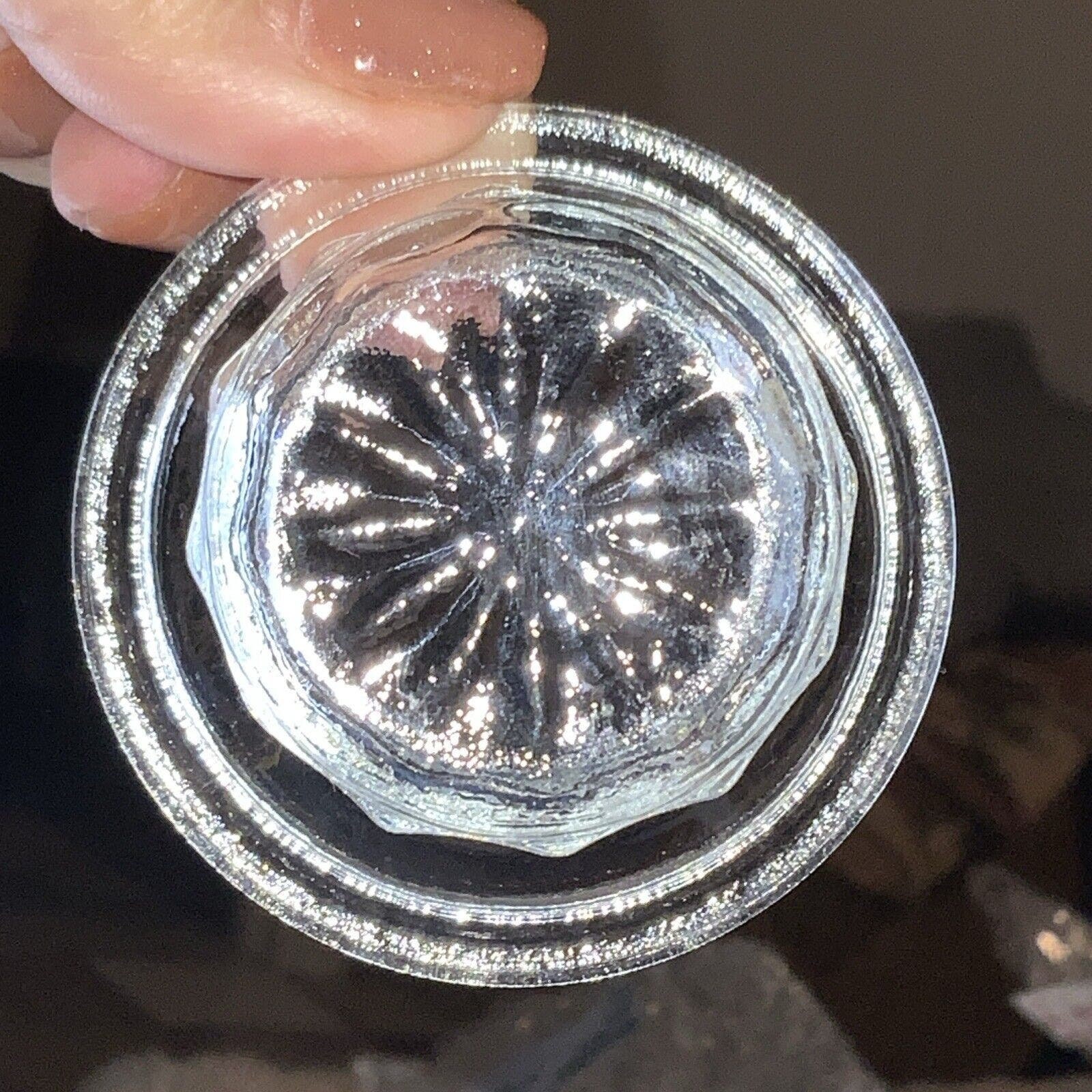 Antique Fluted Glass Salt Cellar Knobbed Collar Flower Base HJ 2616 - Etsy